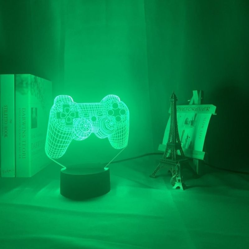 Lámpara LED Mando PlayStation 3D
